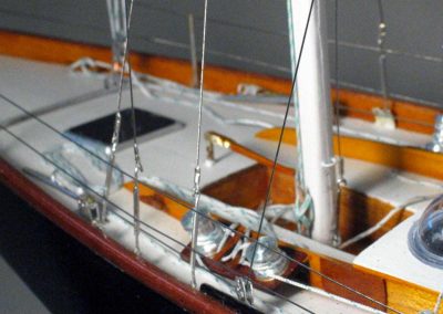 Maquette de Pen Duick II - Bateau de course au large | Made in BREIZH