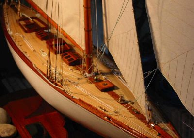 Maquette de Tuiga - Yacht classique | Made in BREIZH