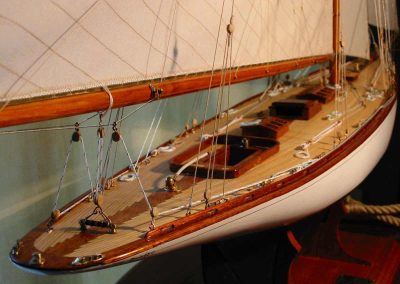 Maquette de Tuiga - Yacht classique | Made in BREIZH
