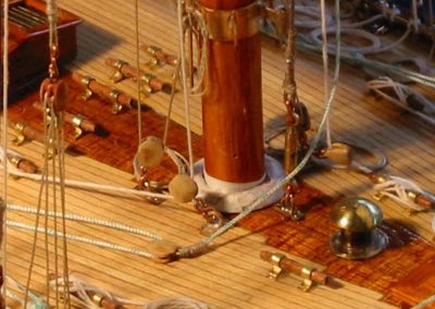 Maquette de Tuiga - Yacht classique | Made in BREIZH