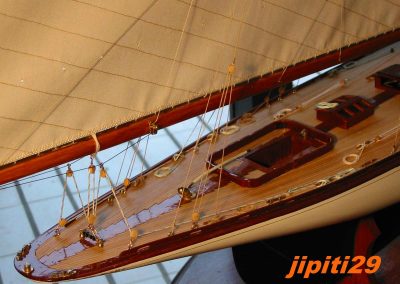 Maquette de Tuiga - Yacht classique | Made in BREIZH