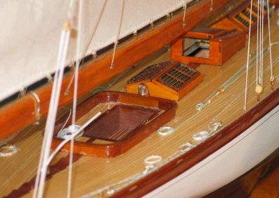 Maquette de Tuiga - Yacht classique | Made in BREIZH